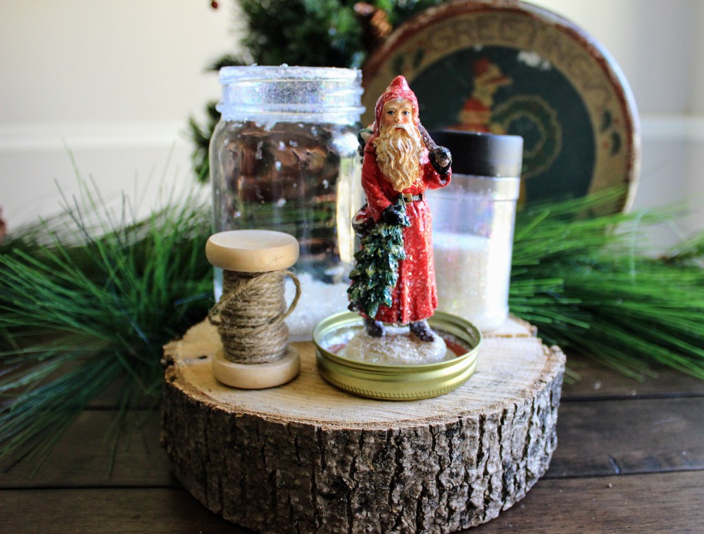DIY Christmas Snow Globe – Marina Makes