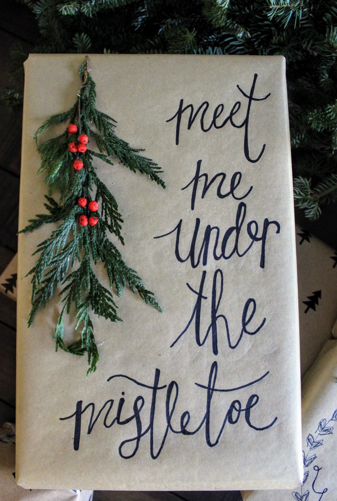 Handwritten Christmas Wrapping – Marina Makes