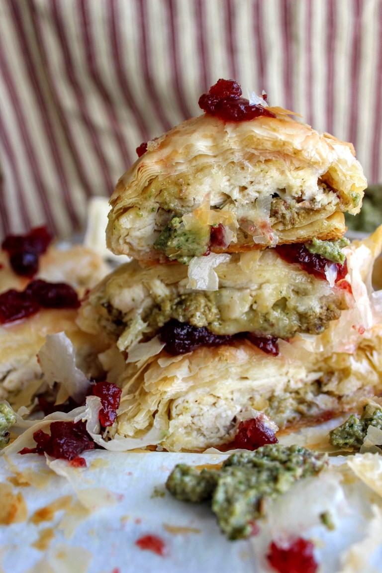 Leftover Turkey Phyllo Wraps – Marina Makes