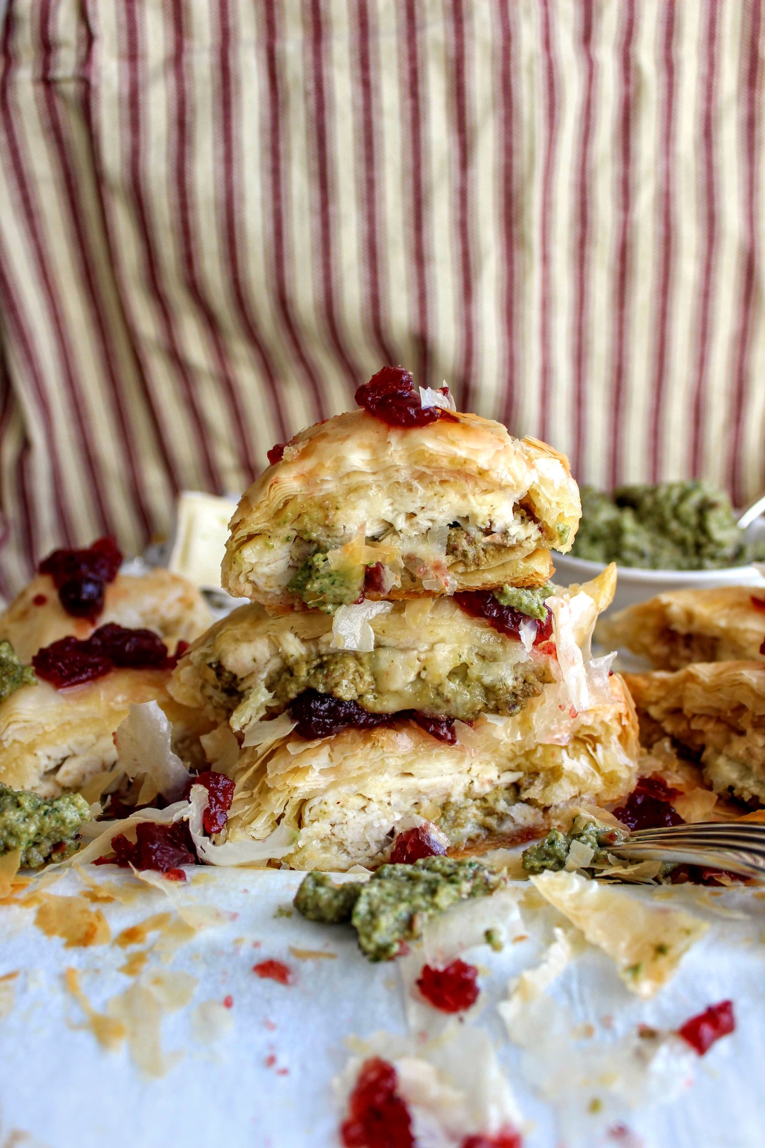 Leftover Turkey Phyllo Wraps – Marina Makes
