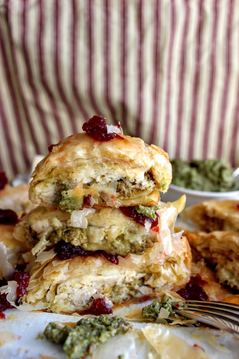 Leftover Turkey Phyllo Wraps – Marina Makes