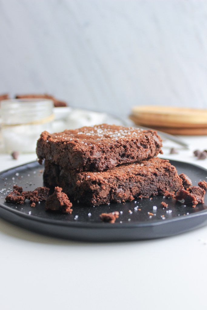 Sea Salt Brownies – Marina Makes